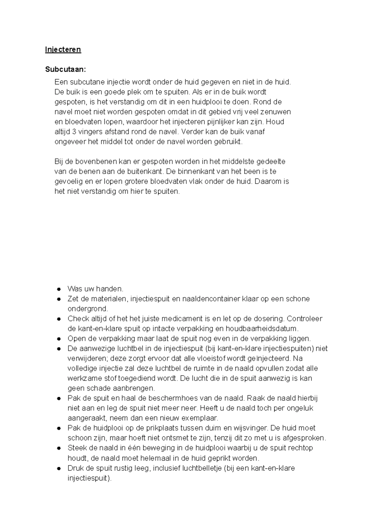 Verzamelen van monsters ten behoeve van diagnostiek - Inhoud 1. Urine 2 ...