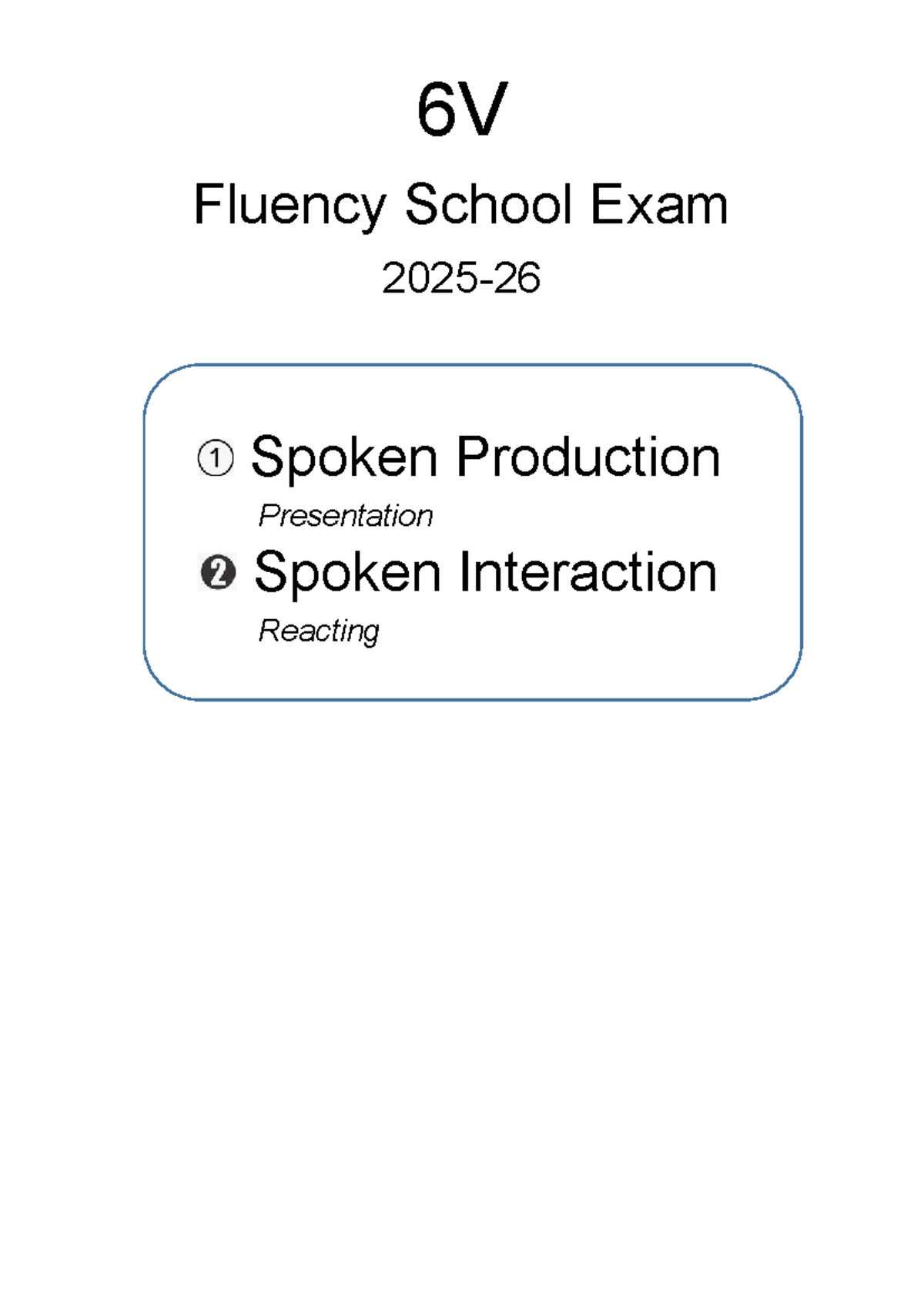 SE Presentation 6V: Guidelines for Spoken Production & Interaction ...