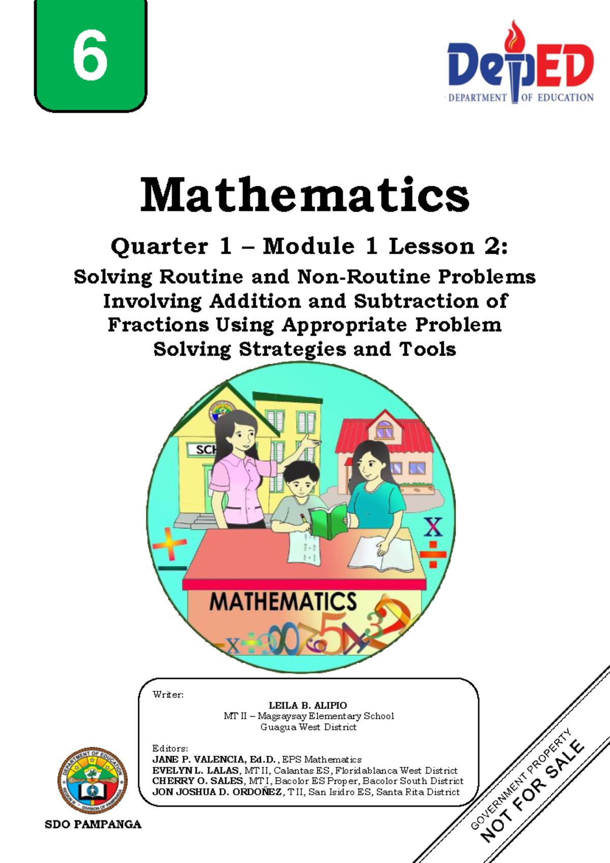 MATH six Solid Figures - Mathematics Quarter 1 – Module 1 Lesson 2 ...