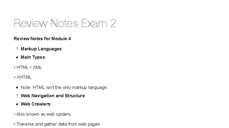 Review Notes for Digital Literacy Modules 4-6 (Class Code: 5503) - Studocu