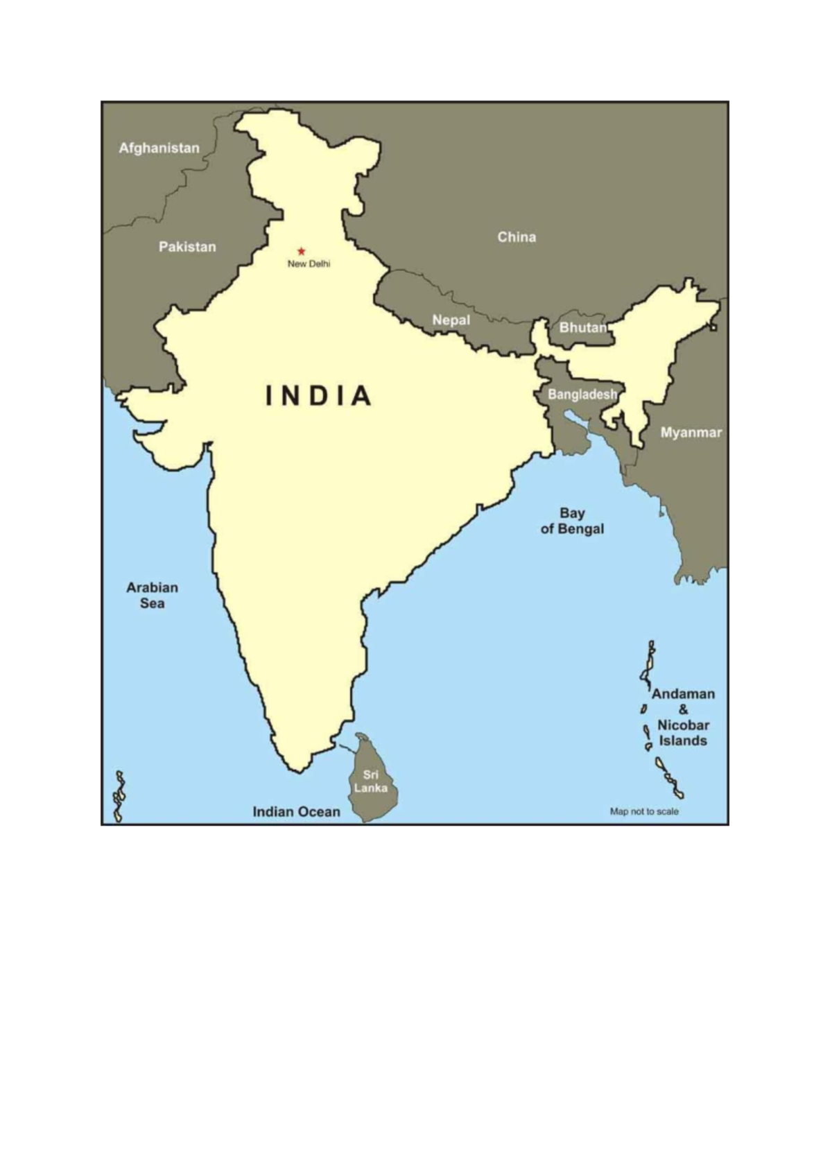 Geography Map Skills: Understanding South Asia and Indian Ocean Regions ...