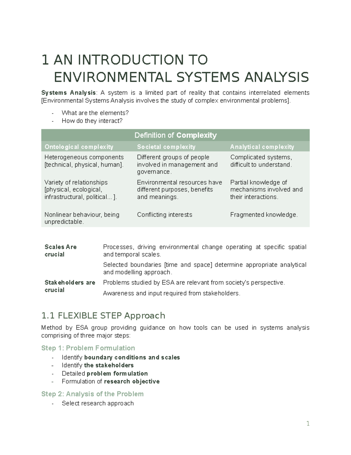 ESA Methods & Applications: Core Concepts in Environmental Systems ...