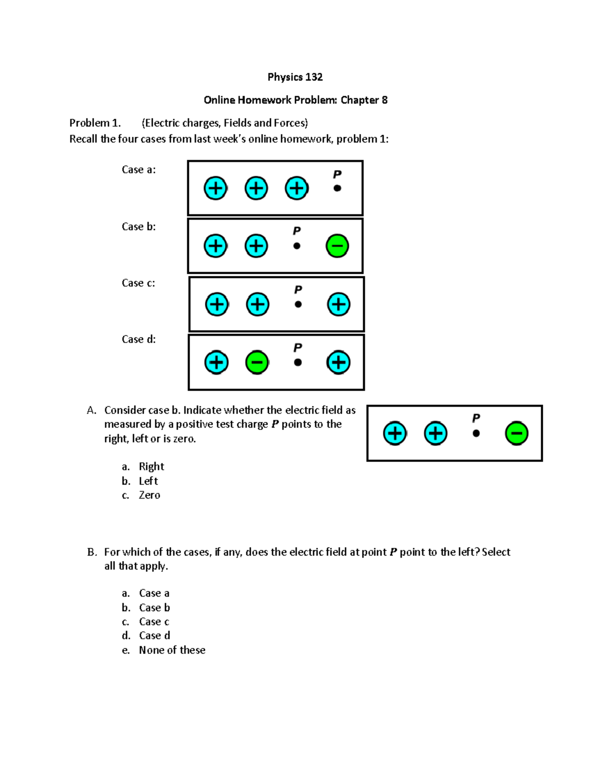 Ch 8 Online Hw Homwork Physics 132 Online Homework Problem Chapter