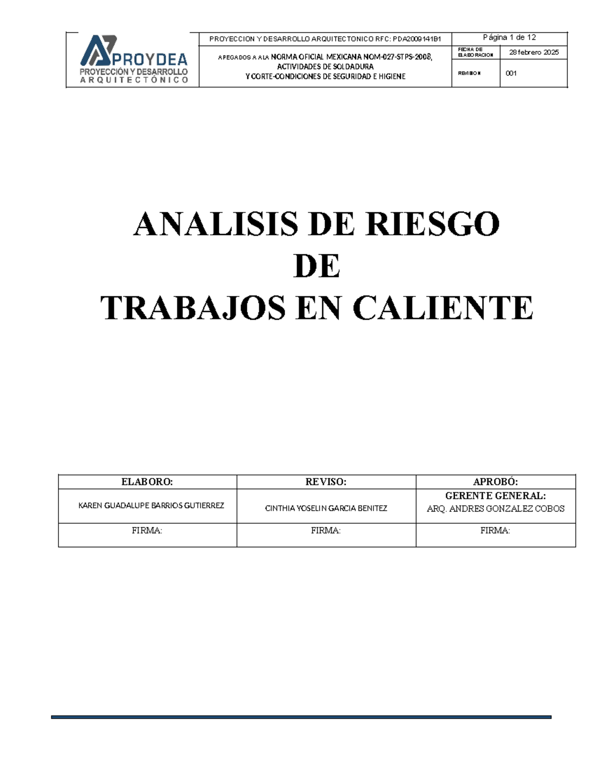 NOM 027 STPS Análisis de Riesgos en Corte y Soldadura: Seguridad y ...