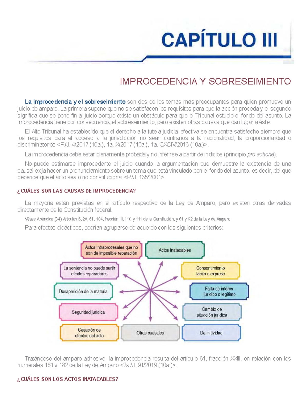 Manual de Improcedencia y Sobreseimiento en Juicio de Amparo (Ley de Amparo) - Studocu