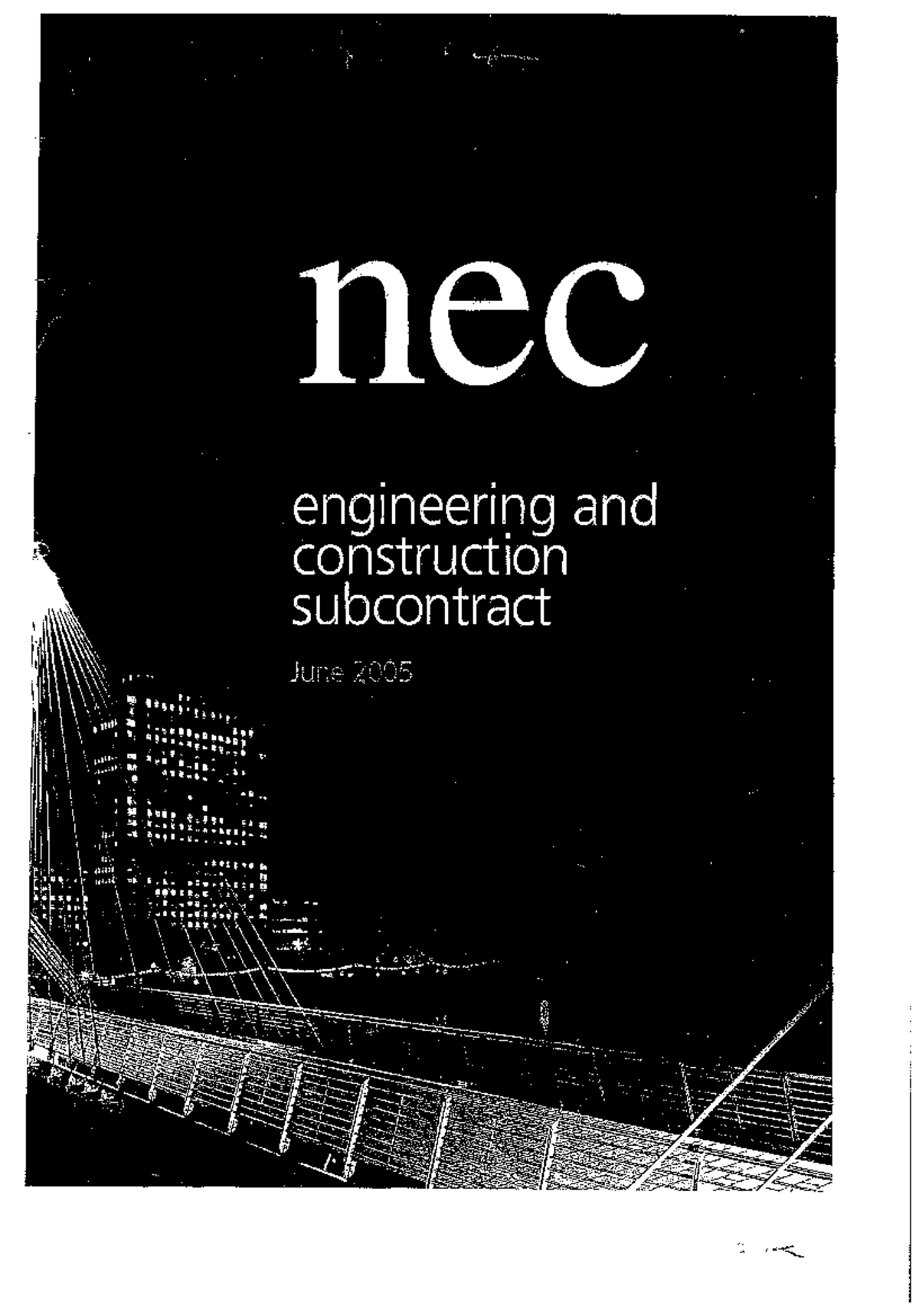 NEC Engineering & Construction Contract Optional A Overview - Studocu