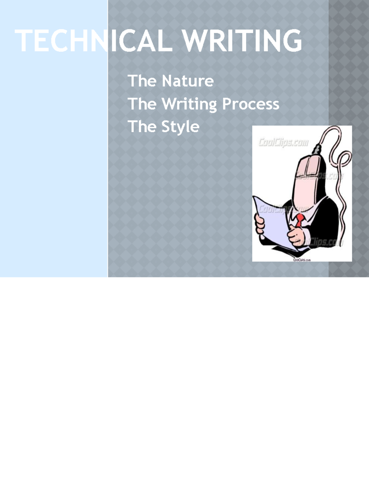 Technical Writing Essentials: Key Processes & Guidelines - Studocu