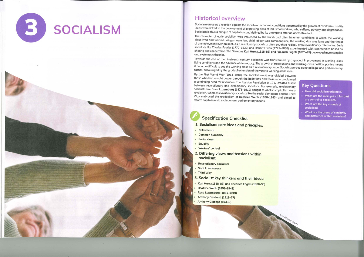 Socialism: Historical Overview and Key Thinkers (POL 4382) - Studocu