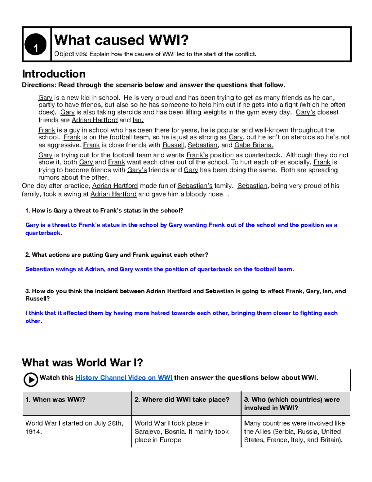 Causes of WWI (10.5): Understanding MANIA and its Impact on Conflict ...