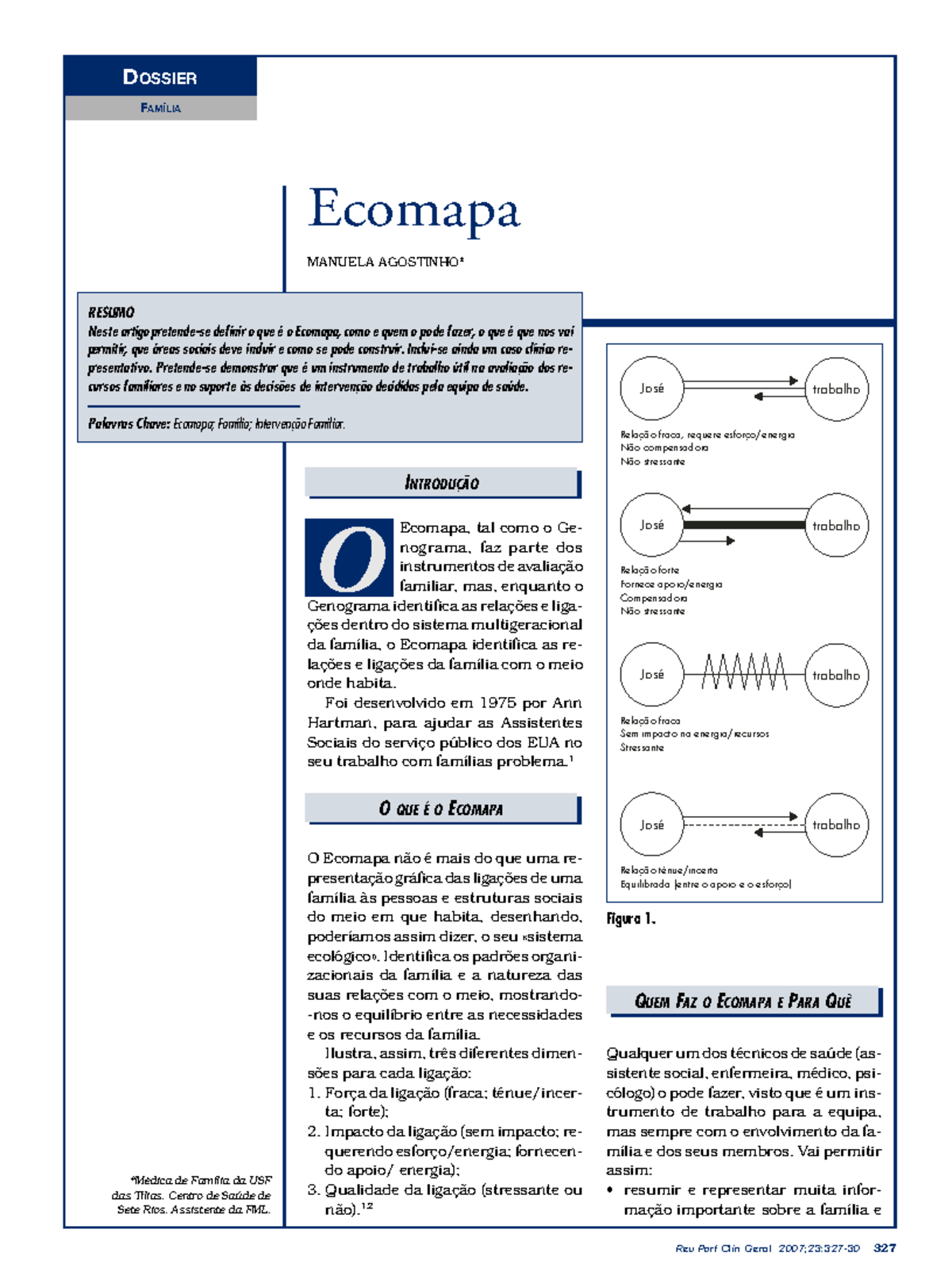 Construção do Ecomapa na Avaliação Familiar - USF 2023 - Studocu