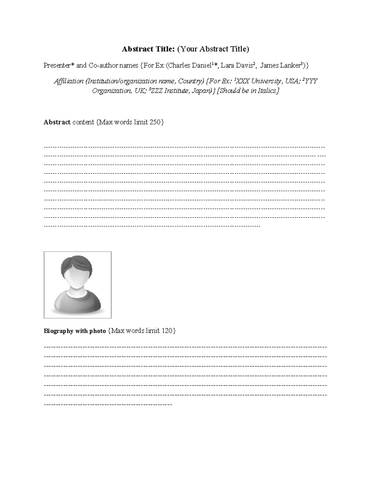 Abstract-Template - efefef - Abstract Title: (Your Abstract Title ...
