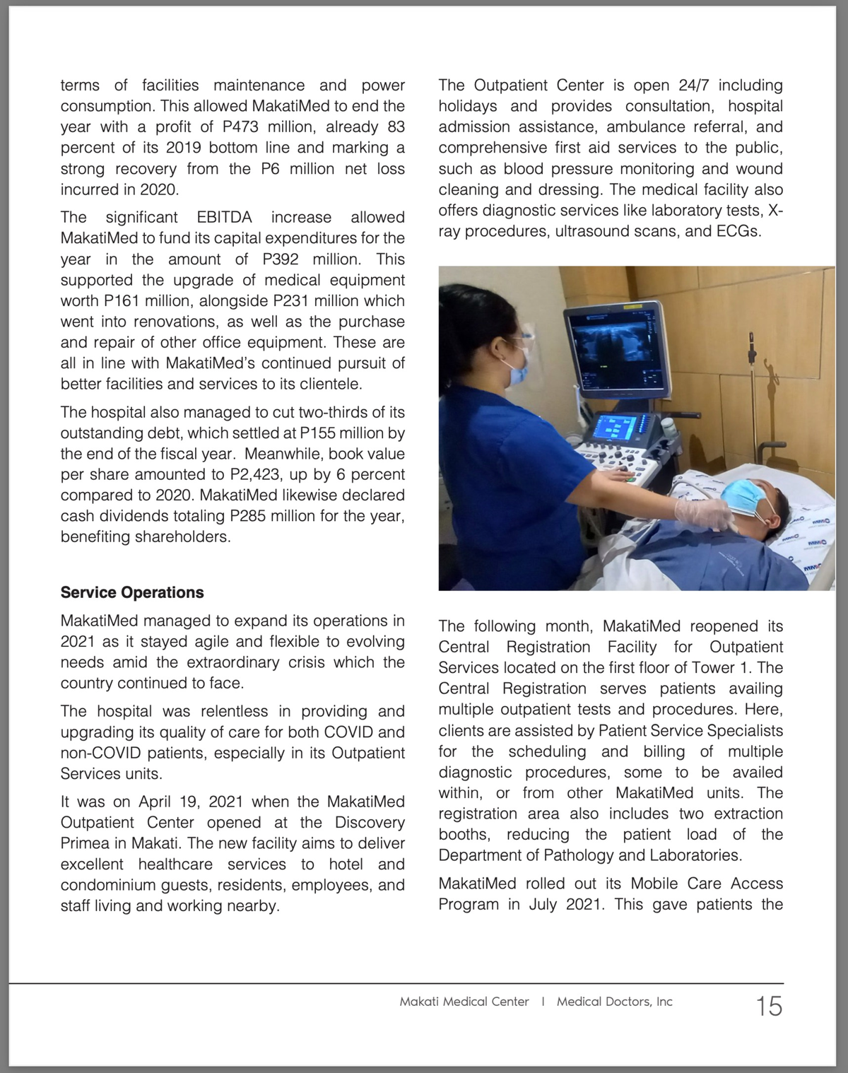 2021 MMC Financial Highlights Overview and Key Metrics Analysis - Studocu