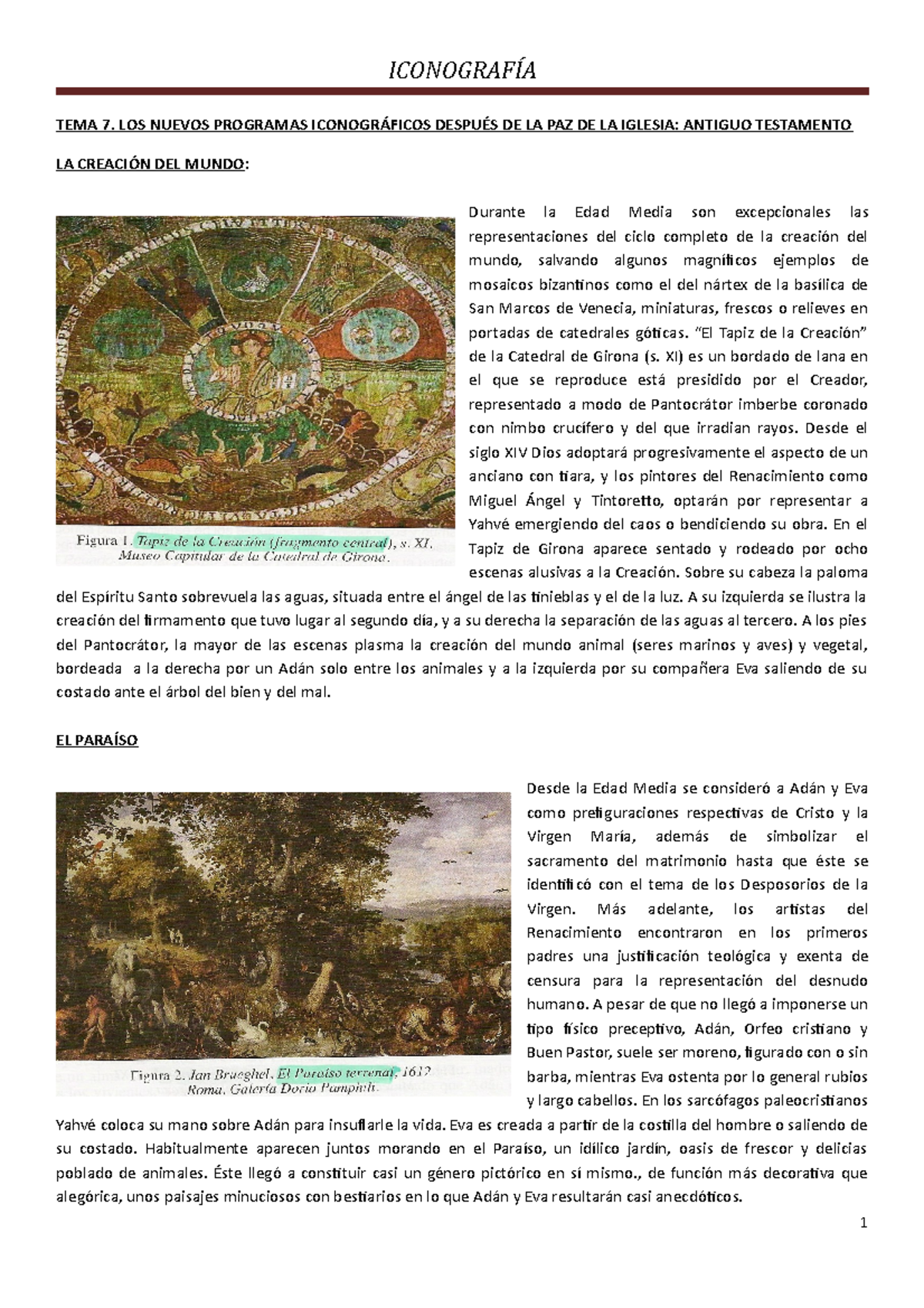 Iconografía - TEMA 7. LOS NUEVOS PROGRAMAS ICONOGRÁFICOS DESPUÉS DE LA ...