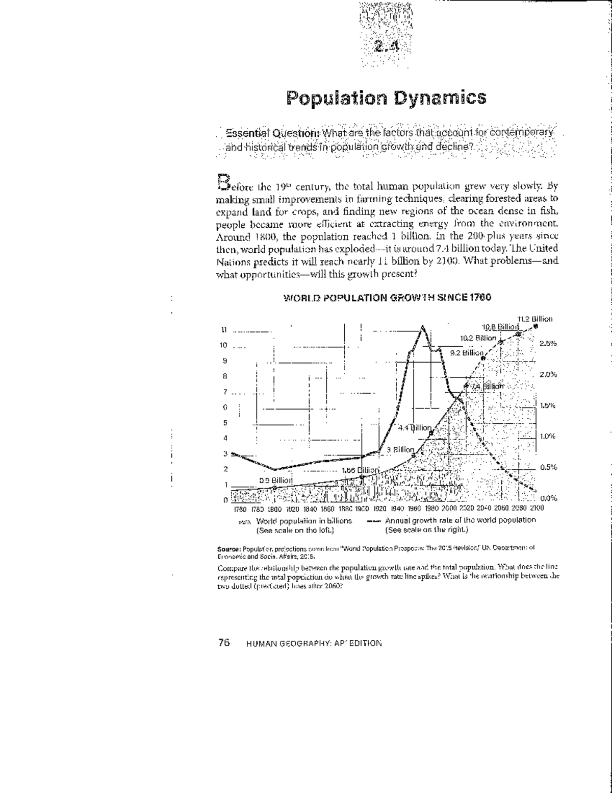 Final Exam Review: Population Dynamics in Course XYZ - Studocu