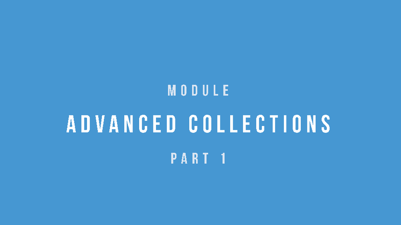 Advanced Collections in Python: Lists, Dictionaries & Tuples - Studocu