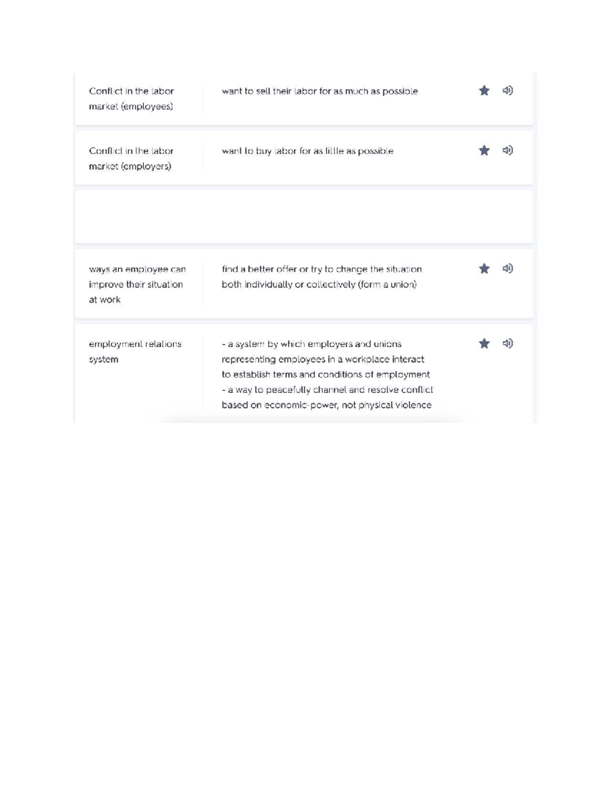 Title: Comprehensive Overview of Course Concepts for ENG 101 Final Exam - Conflict in the labor ...