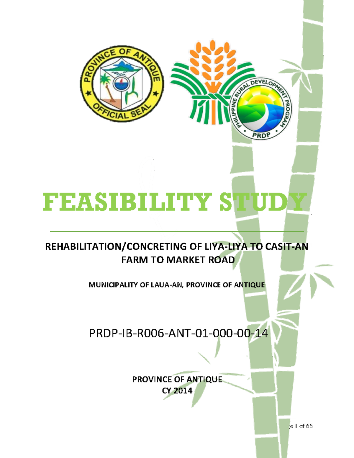 Feasibility Study FMR sample - FEASIBILITY STUDY _______________________________ - Studocu