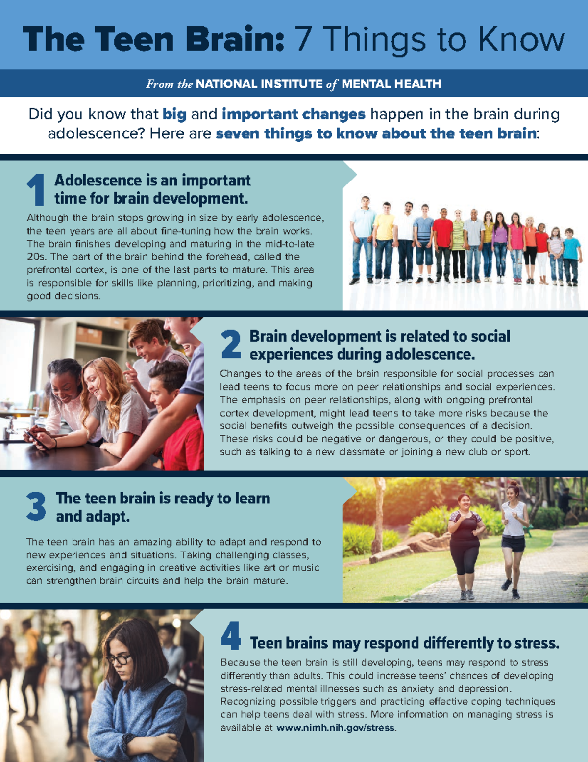 Teen brain 7 things to know - Brain development is related to social ...
