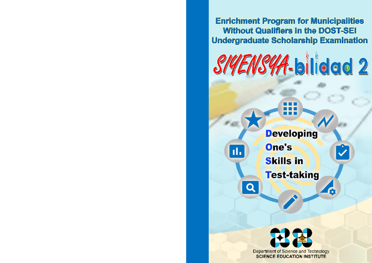 Siyensya Bilidad 2e - Booklet - SIYENSYA-bilidad 2 est-taking)T kills ...