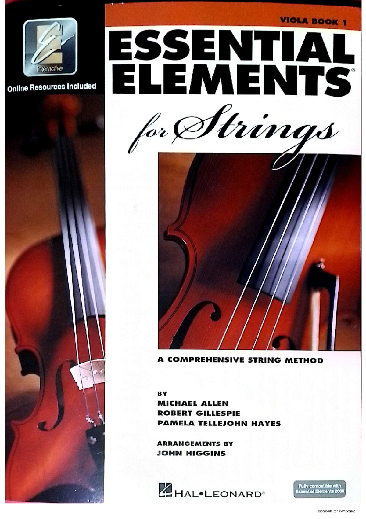 Essential Elements VIOLA Book 1: Interactive Study Guide - Studocu