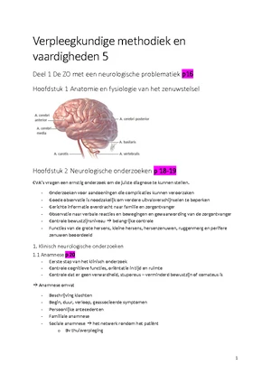 Samenvatting VNV5 - Verpleegkundige Methodiek en Vaardigheden 5 Examen ...