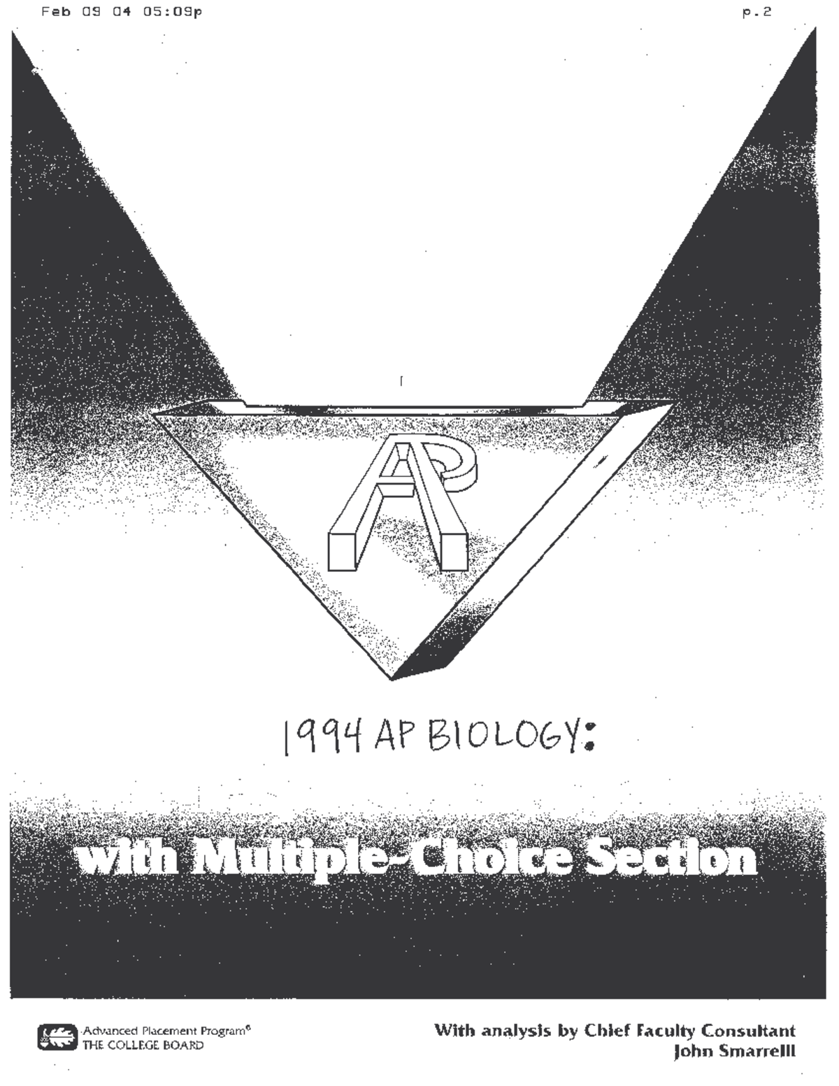 AP BIO 1994 Exam Review: Multiple Choice Questions & Analysis - Studocu