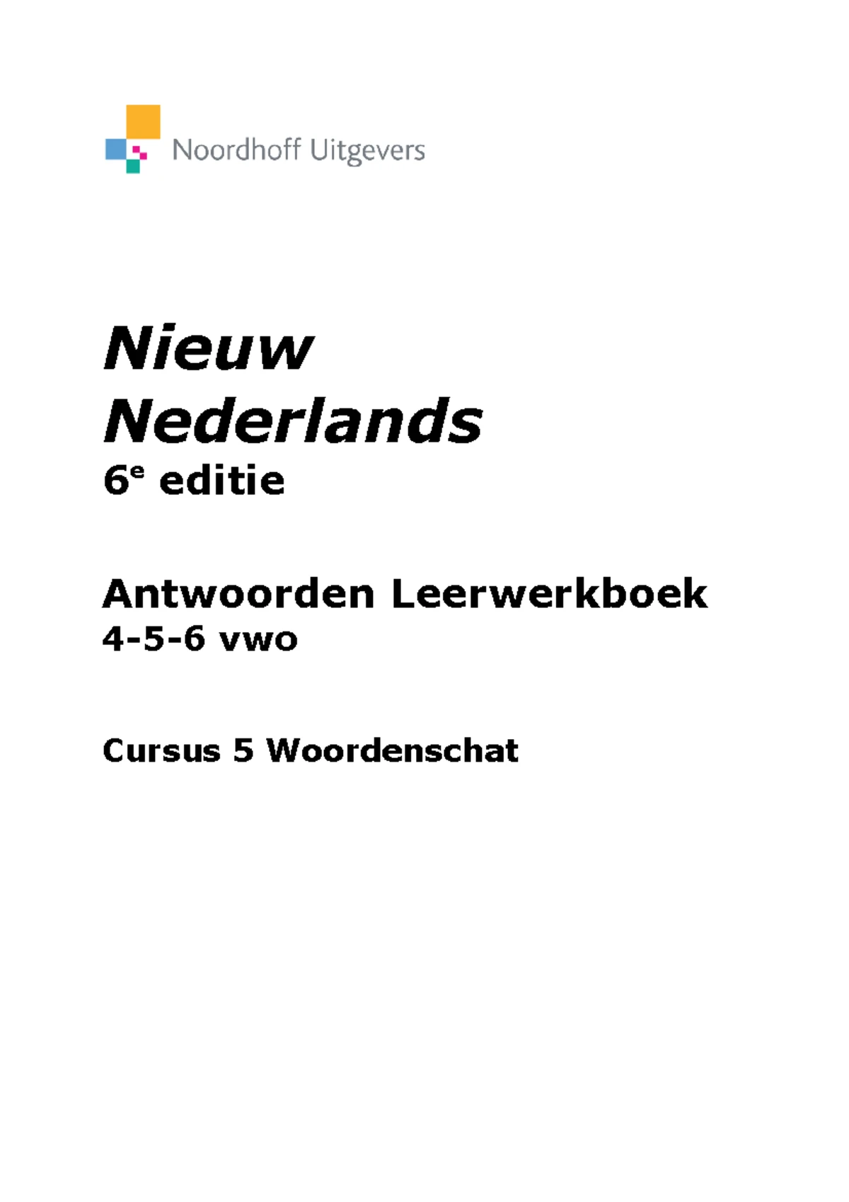 NED-2024 Examen VWO - Autonomie en Technologie: Oud Examen TW2 - Studeersnel