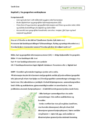 Geografi VG1 - Kapittel 4 - Vær og klima - Geograi VG1 – Kapittel 4 – Vær og klima Hva er - Studocu