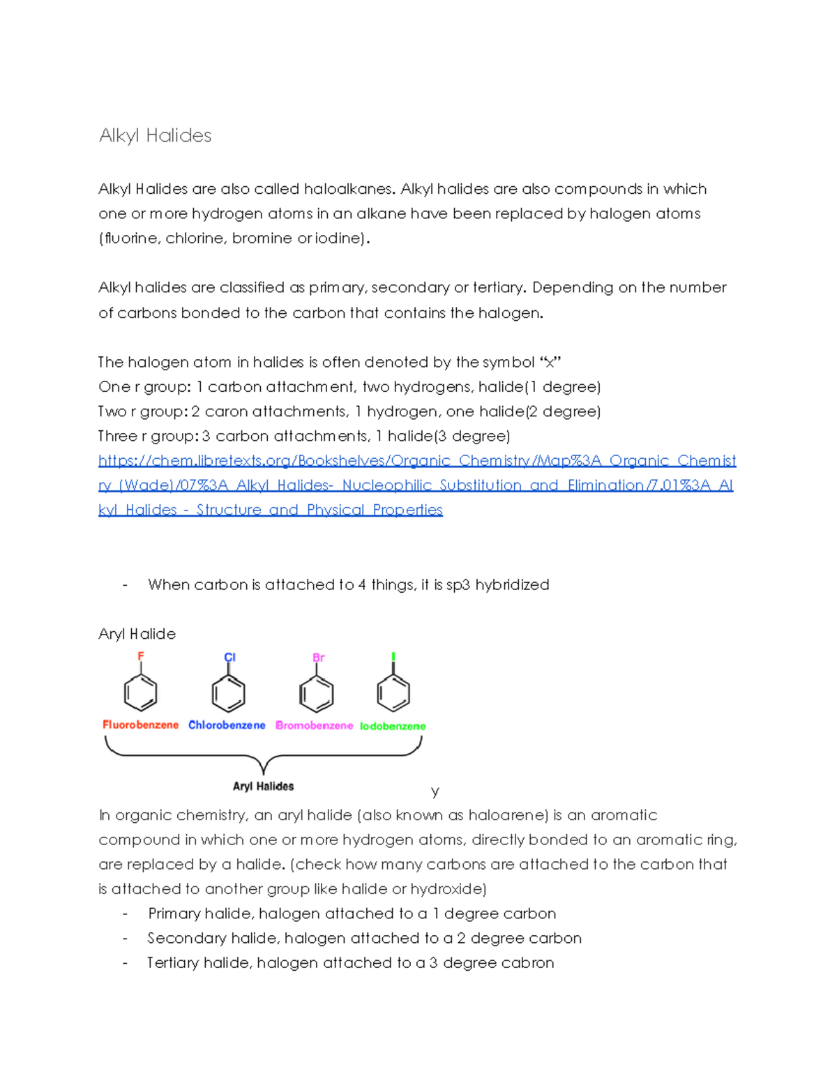 Naming Alkyl Halides to Amines - Alkyl Halides Alkyl Halides are also ...