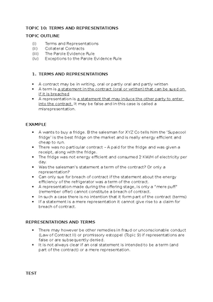 [Solved] In Harvey v Facey the reply specifying the lowest cash price ...