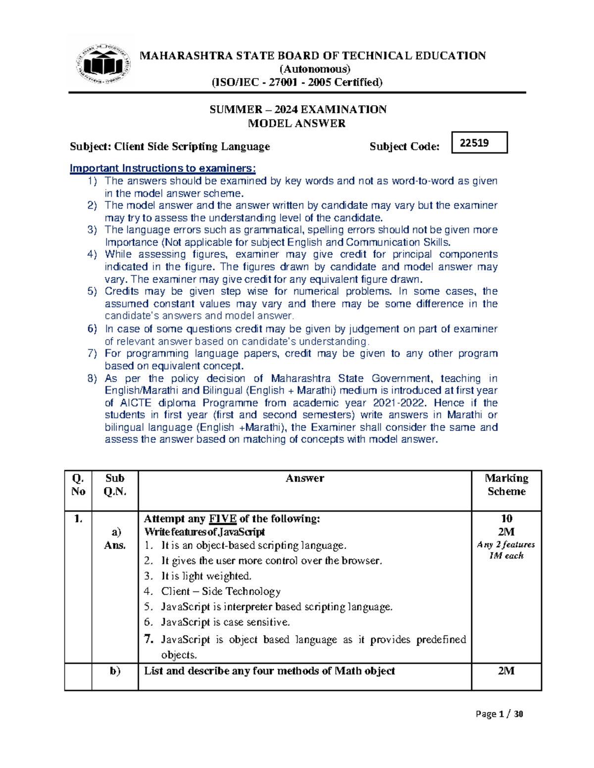Cop3 - cop3 model - (Autonomous) (ISO/IEC - 27001 - 2005 Certified ...