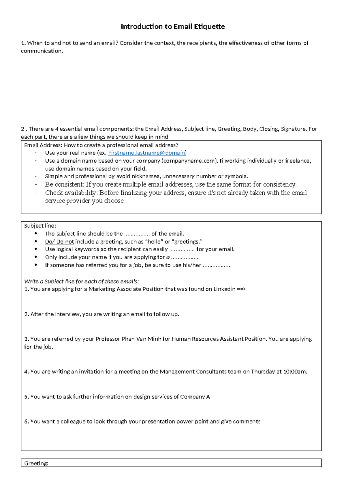 Course Code: Intro to Email Etiquette - Essential Communication Skills ...