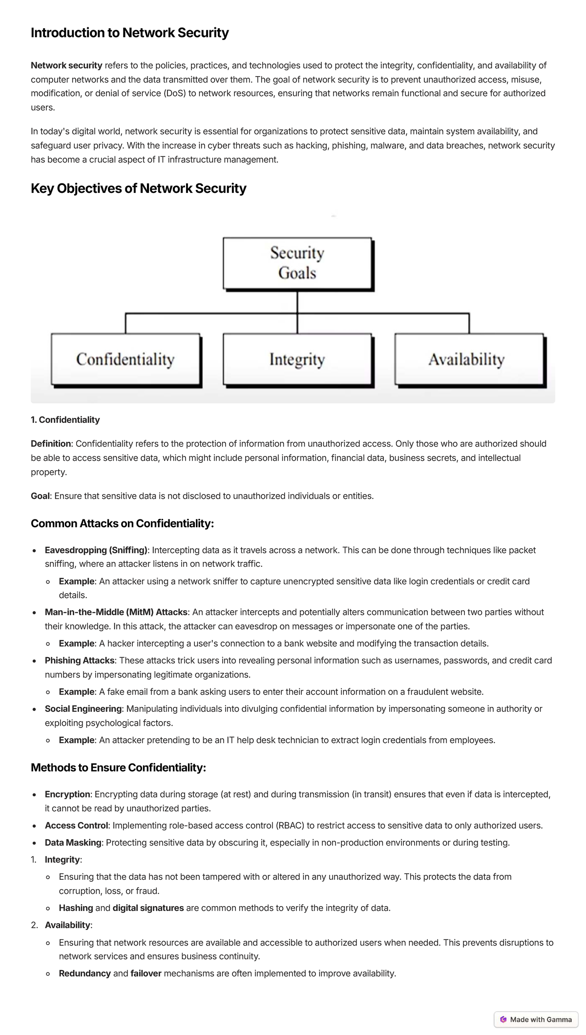 Network Security Overview: Key Concepts and Cryptography (Cn UNIT-5 ...