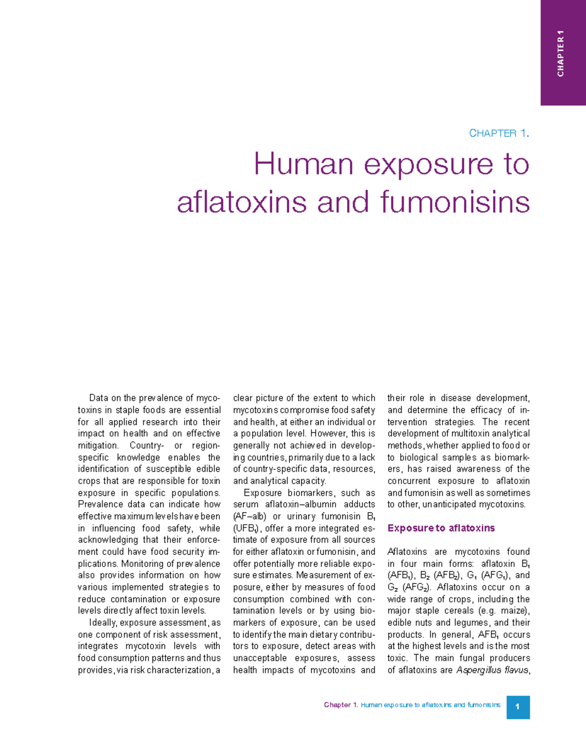 IARC WGR9 Chapter 1 - best answer about chemistry - Chapter 1. Human ...