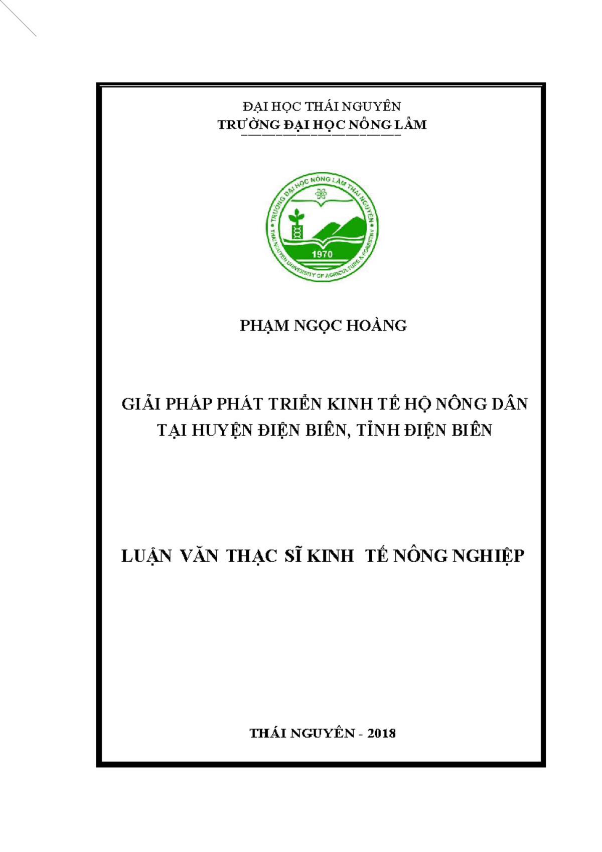 DTN-2018-120840 - Giải Pháp Phát Triển Kinh Tế Hộ Nông Dân Tại Điện ...