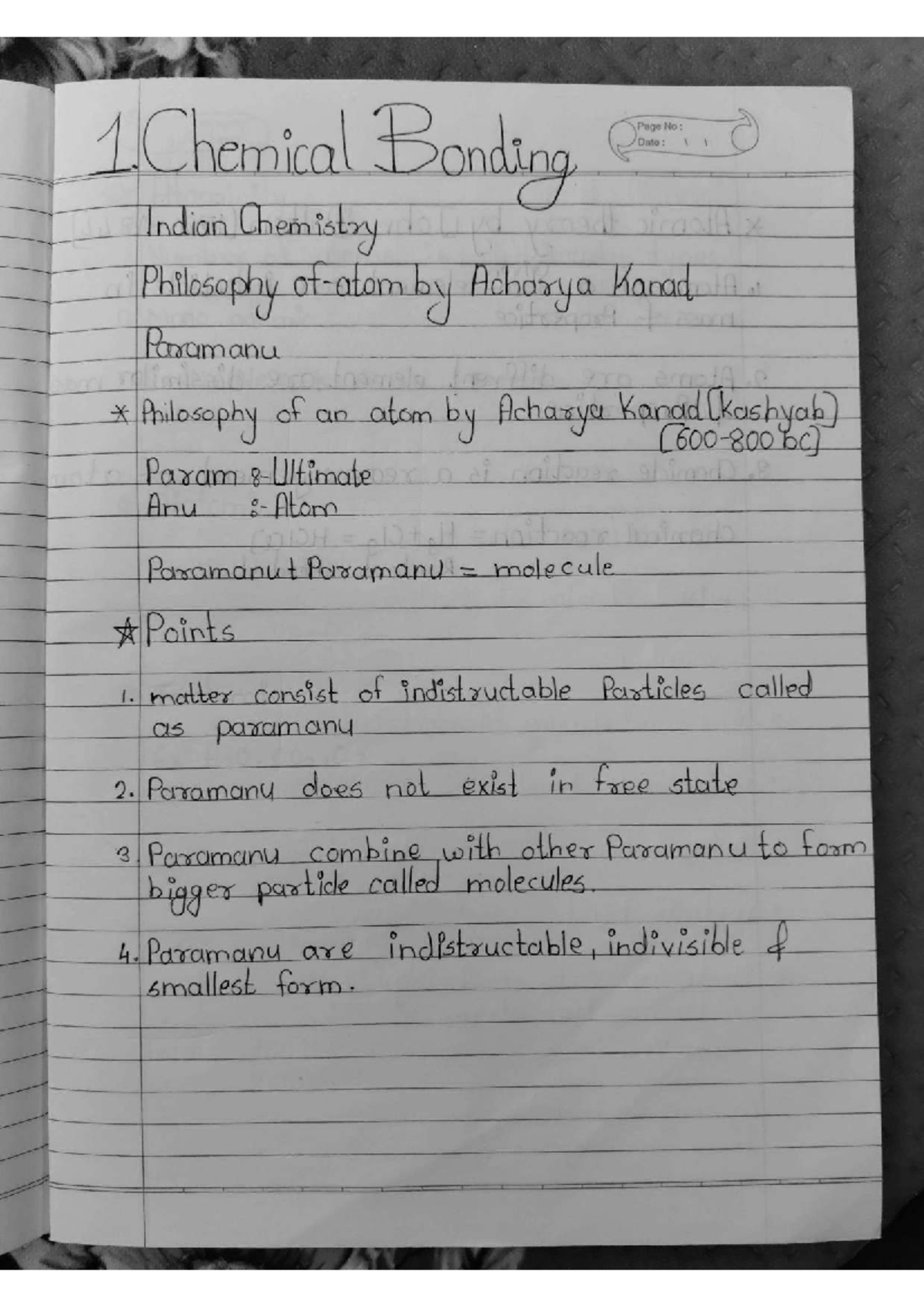 Chemistry Notes - Chemical Bonding and Atomic Theory (CHEM101) - Studocu