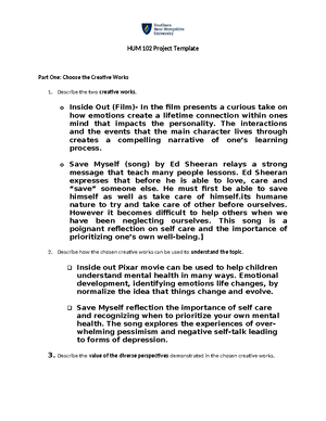 HUM-102-J8263 - SNHU - Self Society and Humanities - Studocu