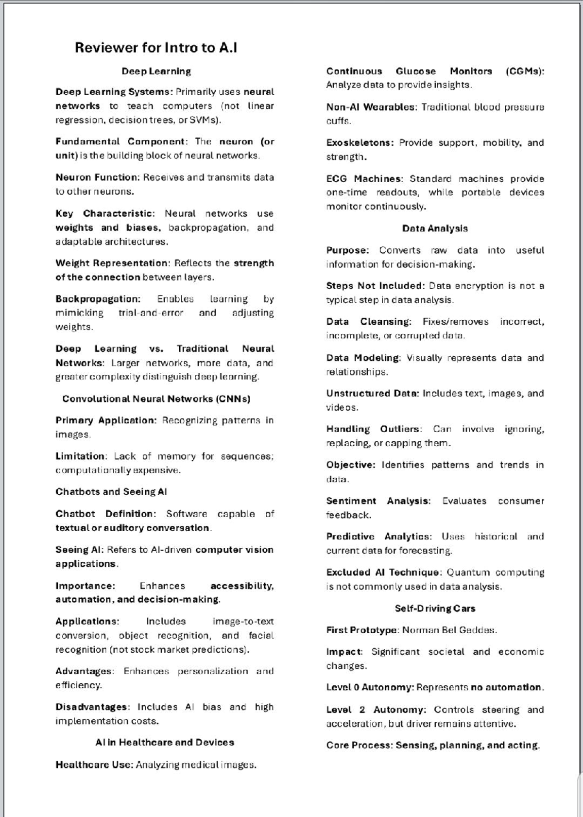 Jpg2pdf - INTRO TO AI REVIEWER (2ND QUARTER) - Reviewer for Intro to A ...