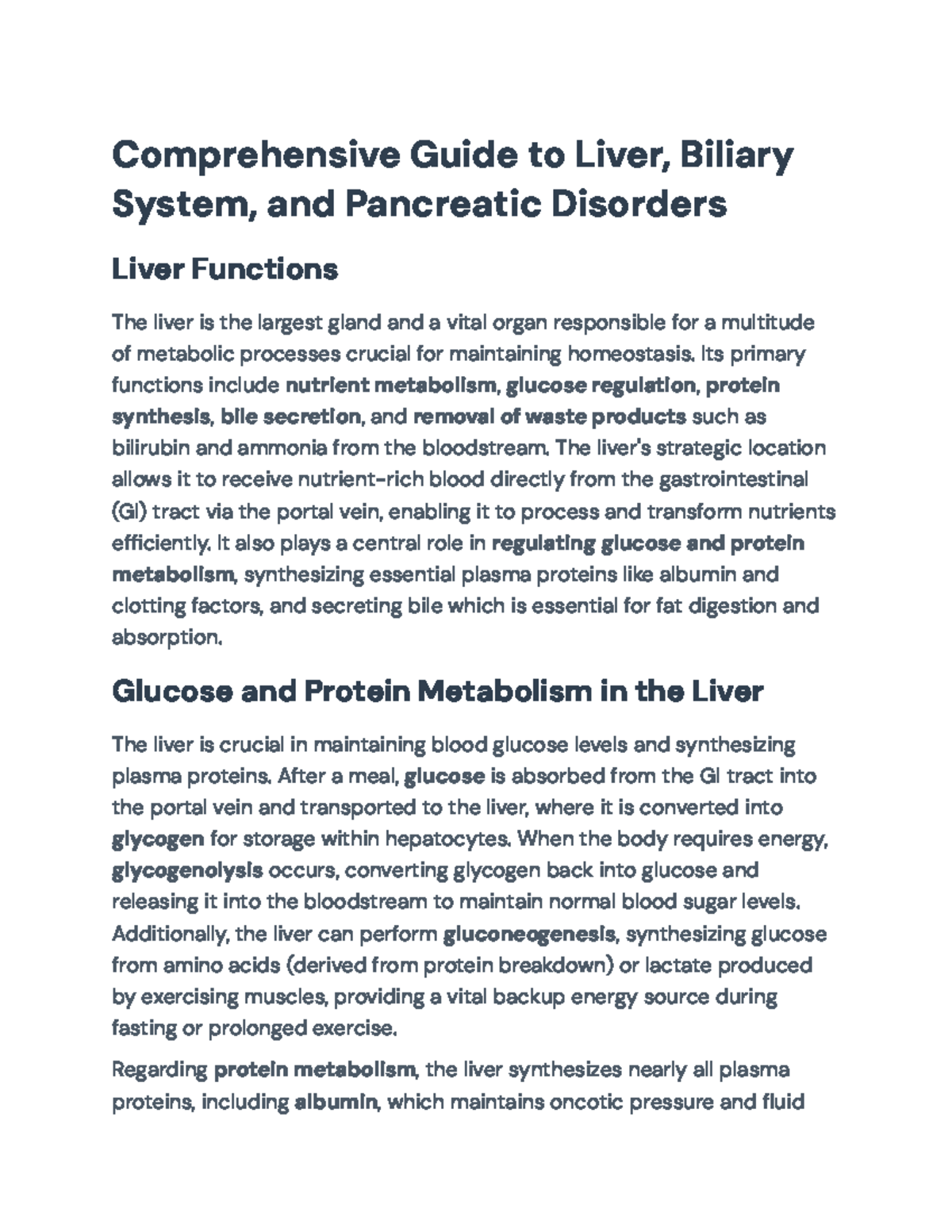 Comprehensive Guide to Liver, Biliary, and Pancreatic Disorders (MED ...