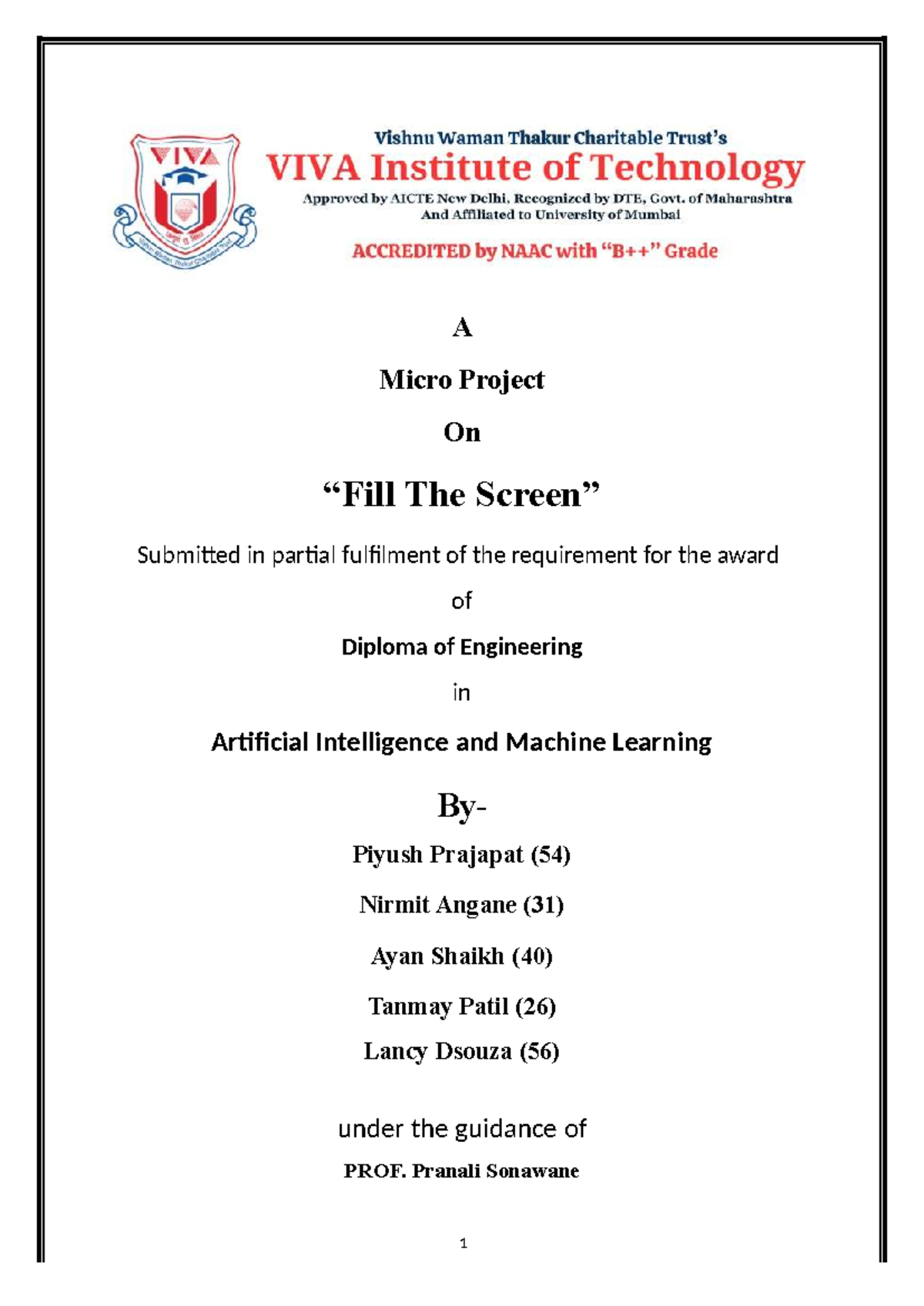 Java Microproject: Web Scraping for AI & ML Diploma (DE-ENG) - Studocu