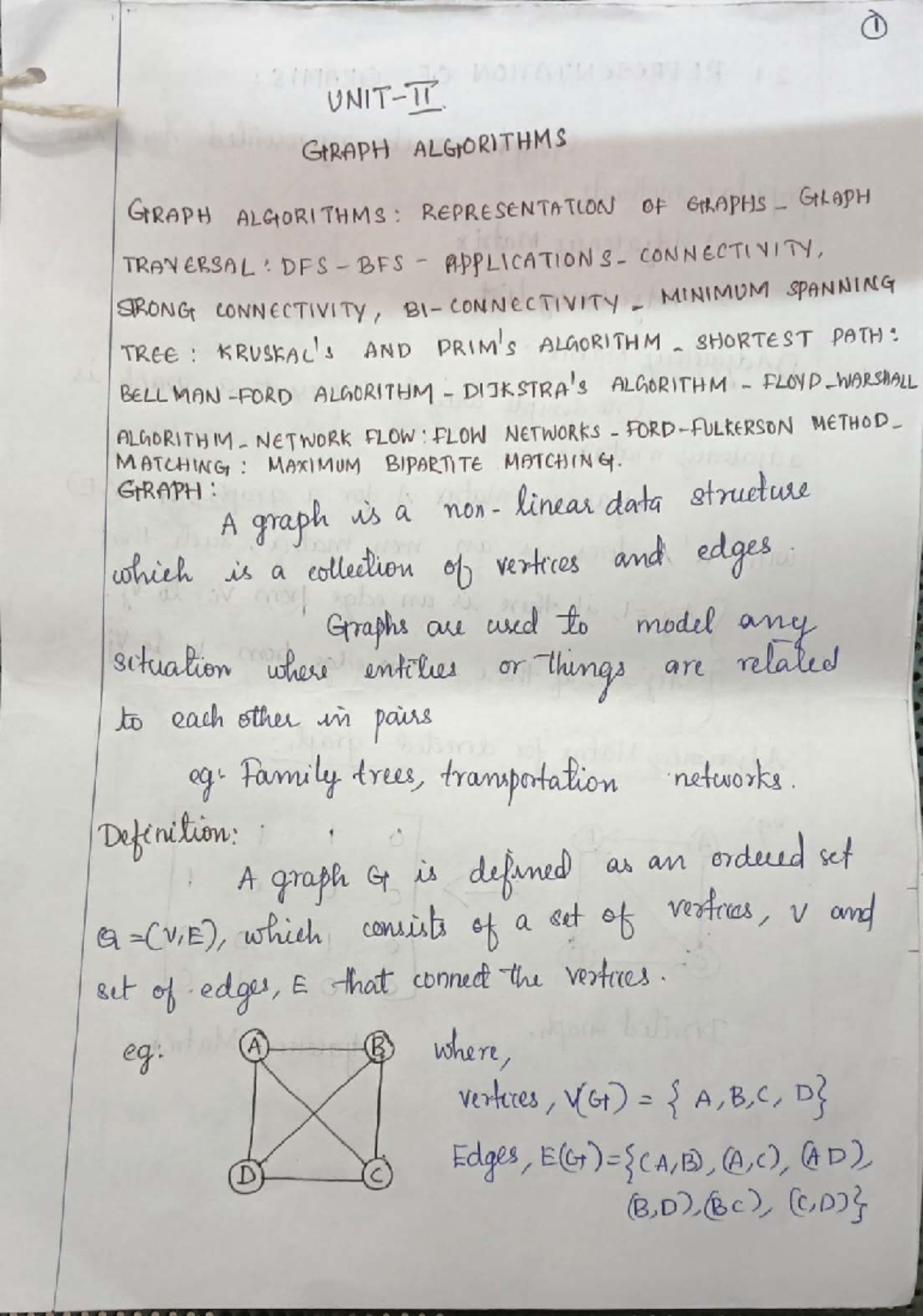Graph Algorithms: Representation, Traversal, and Minimum Spanning Trees ...