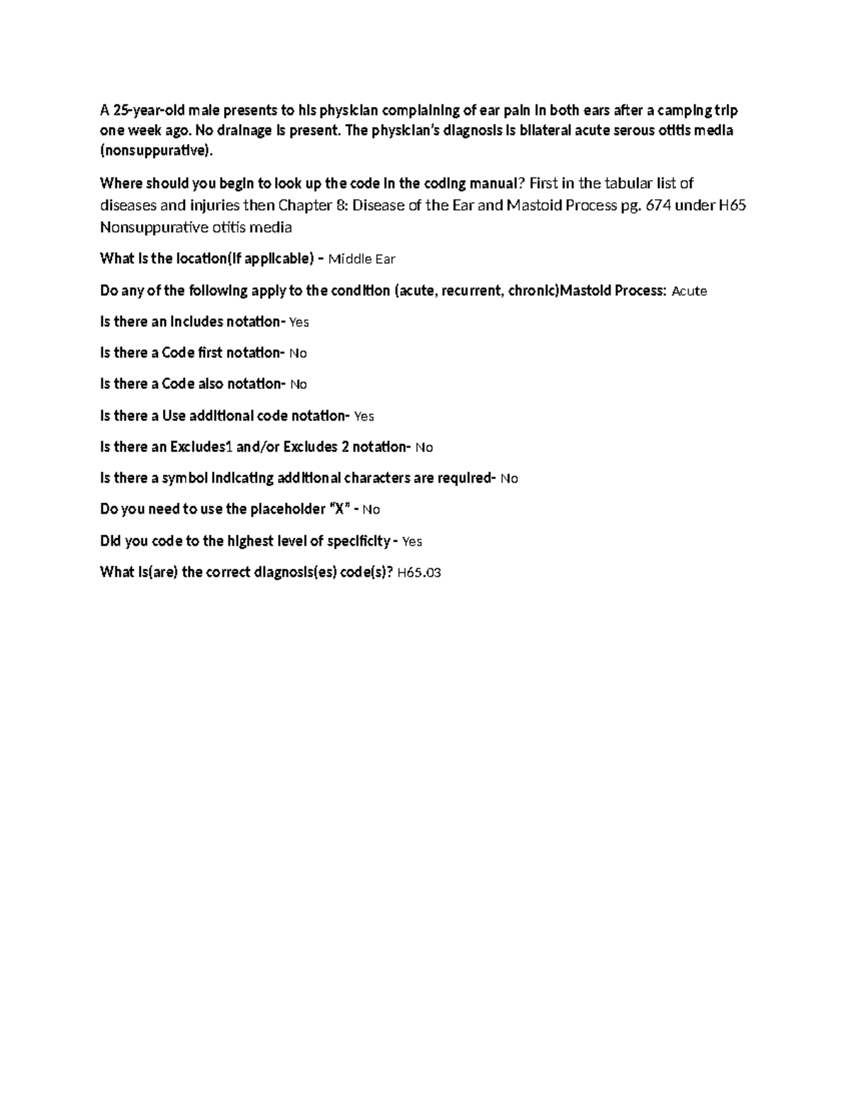 A 25-Year-Old Male with Bilateral Acute Serous Otitis Media - A25 Notes ...