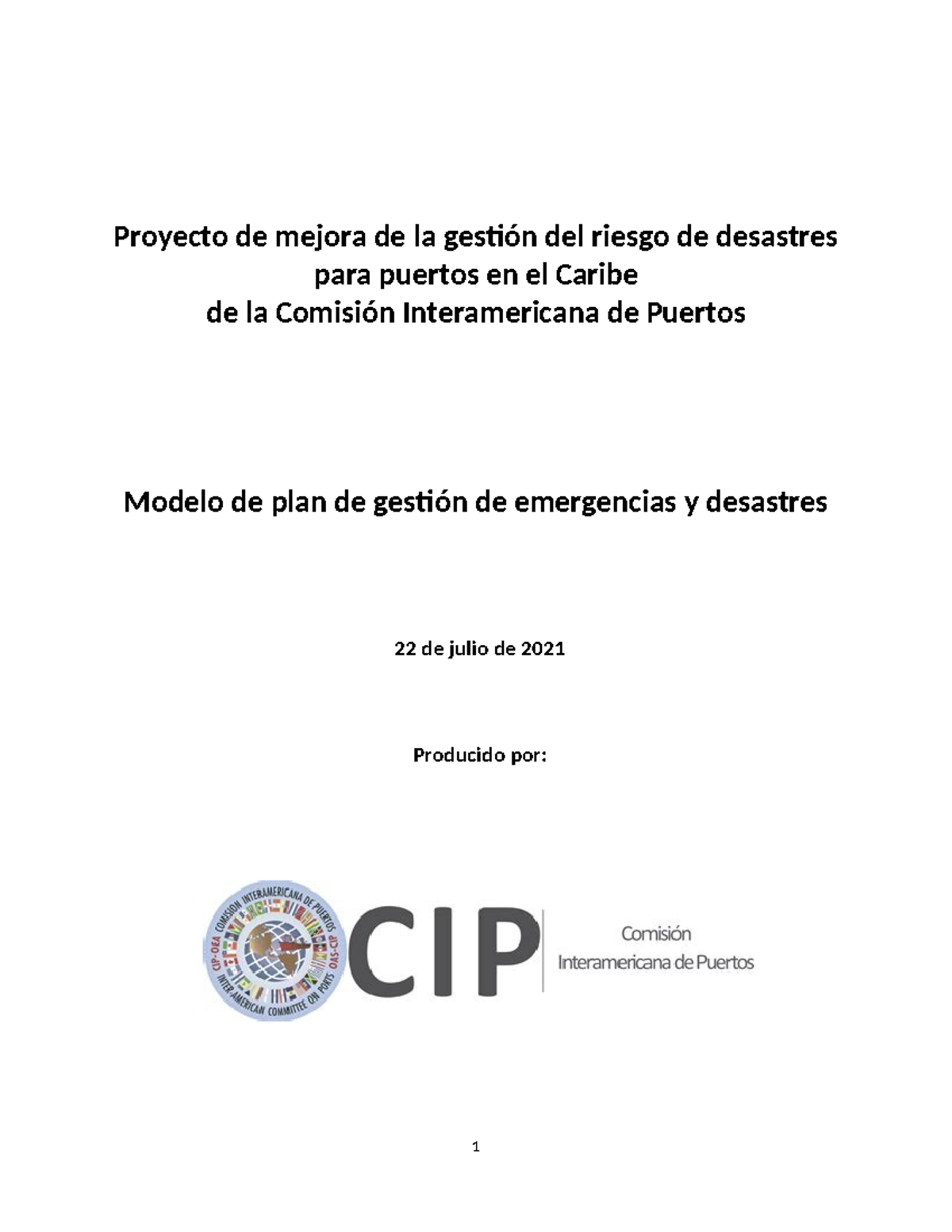 CIP-Plan-Modelo-de-Gestion-de-Desastres-para-Puertos-en-el-Caribe ...