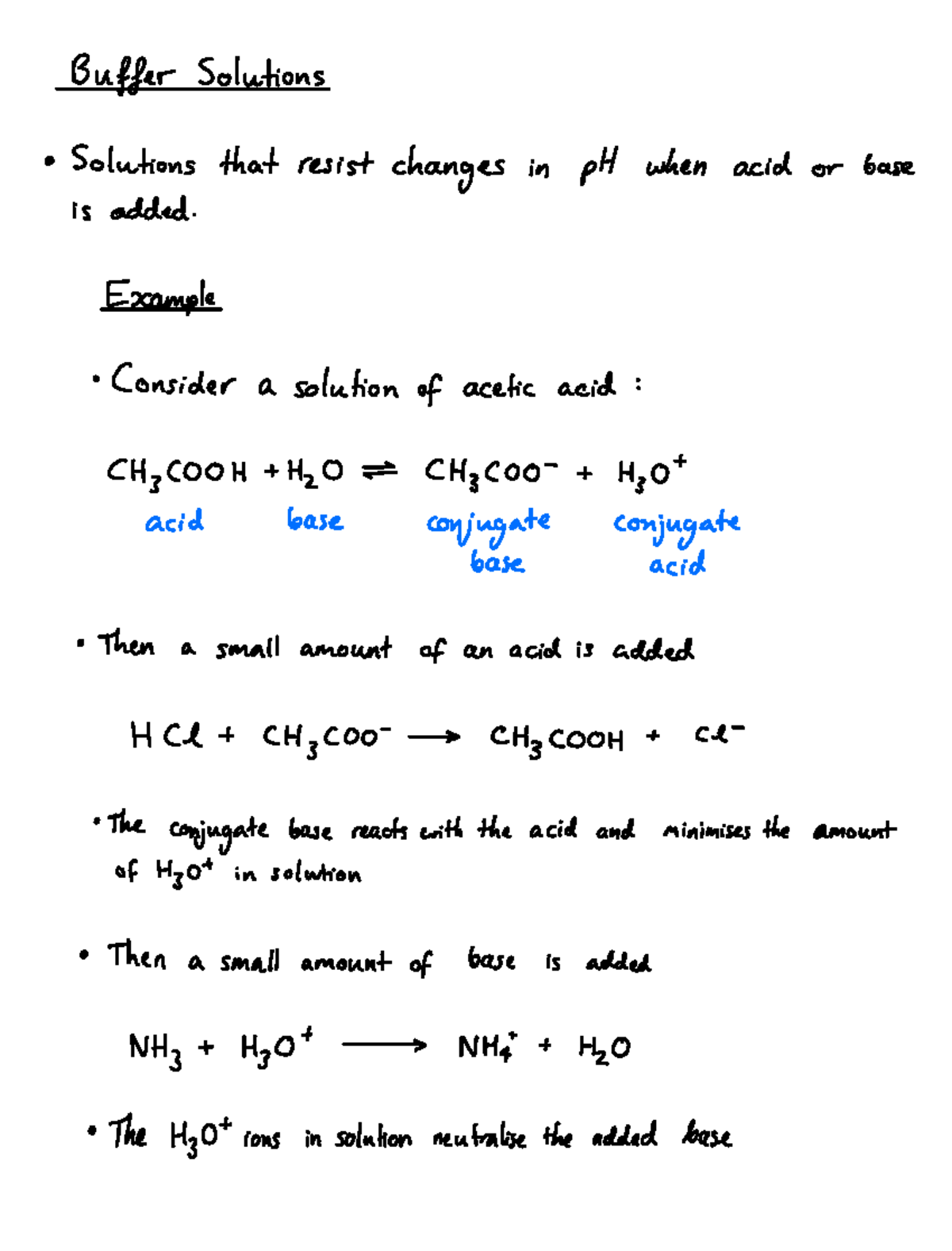 Buffers and titration - practice - Buffer Solutions ####### Solutions that resist changes in pH ...