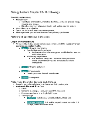 Principles of Biology: Comprehensive Study Guide (BIO101) - Principles ...