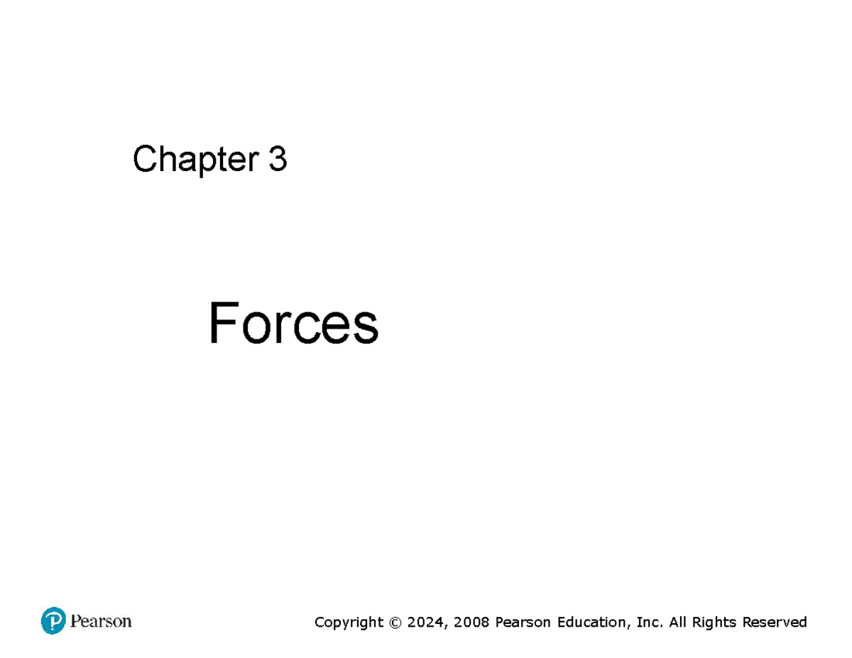 ENGR 245 Chapter 3 Notes: Forces and Equilibrium Concepts - Studocu