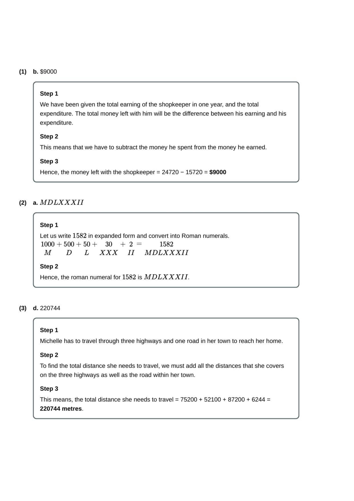 Grade 6 Numeracy (Week 5) - Exercises & Activities - Studocu
