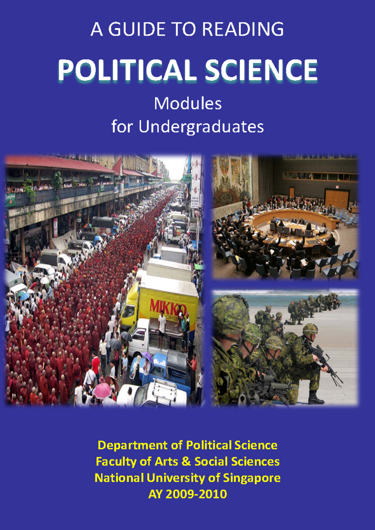 Guide to Studying Political Science (PS) for NUS Undergraduates - Studocu