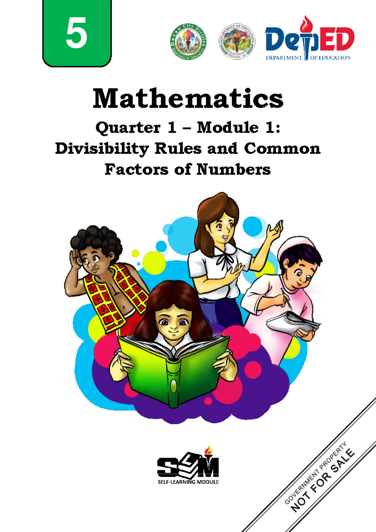 Q1 Math 5 Mod 1: Divisibility Rules & Common Factors - Studocu