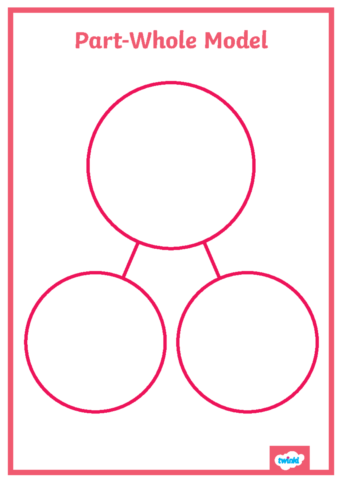 Part-Whole Models - maths year 5 - G110 - Model twinkl Model twinkl ...